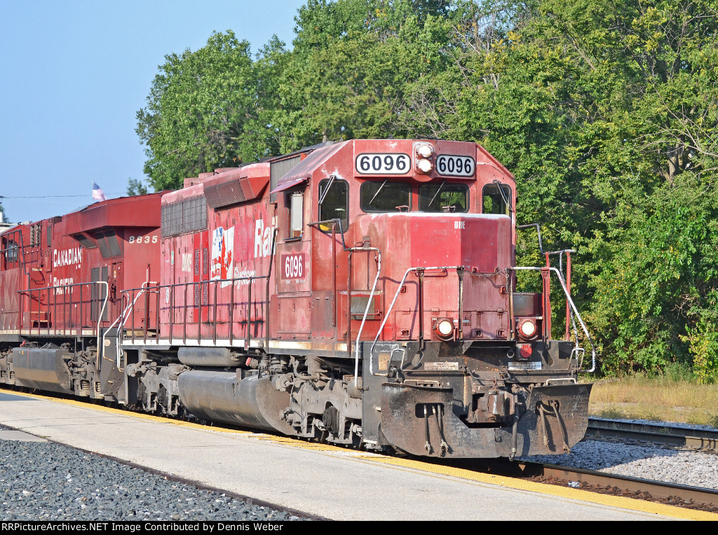 DM&E 6096, CP's Tomah Sub.